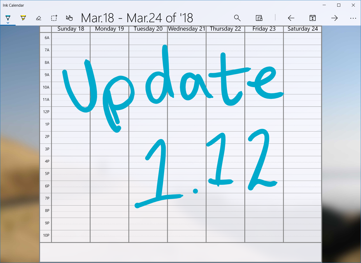 Drag, Quick Actions, and more coming soon | Ink Calendar and Journal
