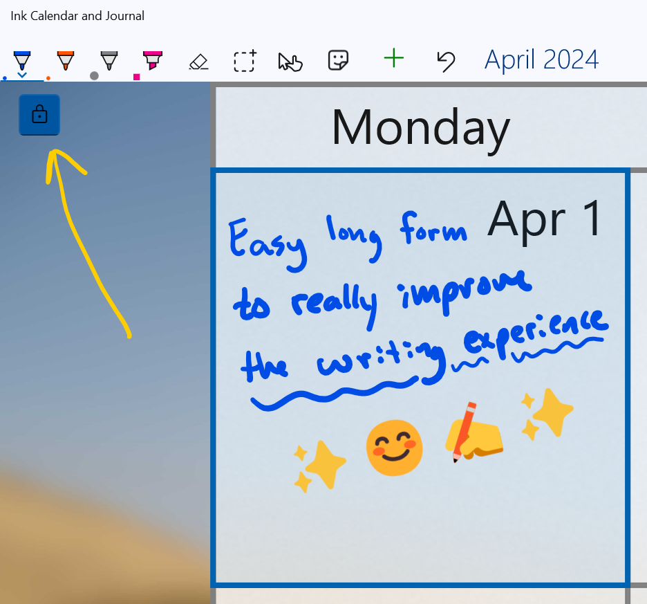 Ink Calendar and Journal | The best and only Windows 10 app built ...